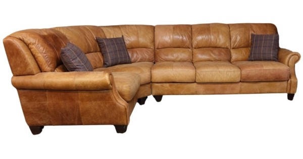 vintage-tan-leather-corner-sofa